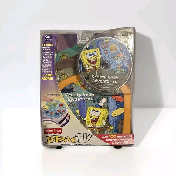 Fisher-Price | Toys | Fisher Price Interactv Dvd Learning System Krusty ...